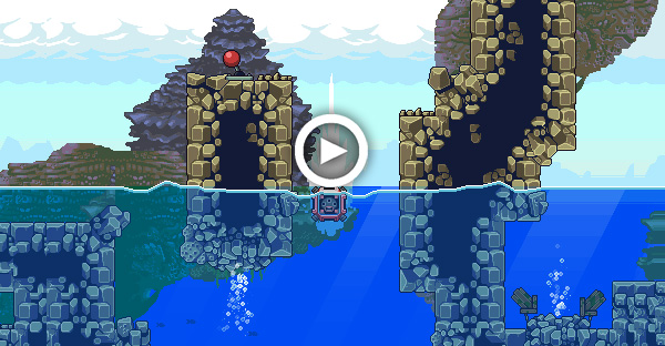 Submolok - A Free Game by Nitrome